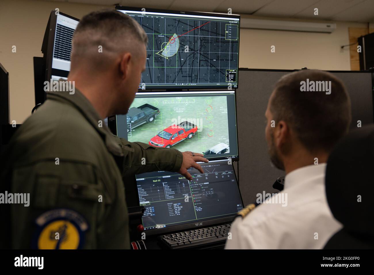 Le capitaine du corps maritime américain Christopher Bradley ...