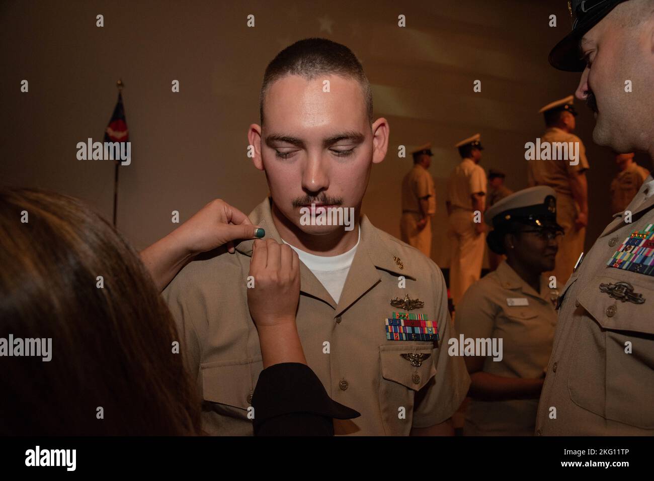Officier des munitions de la base Banque de photographies et d’images à ...