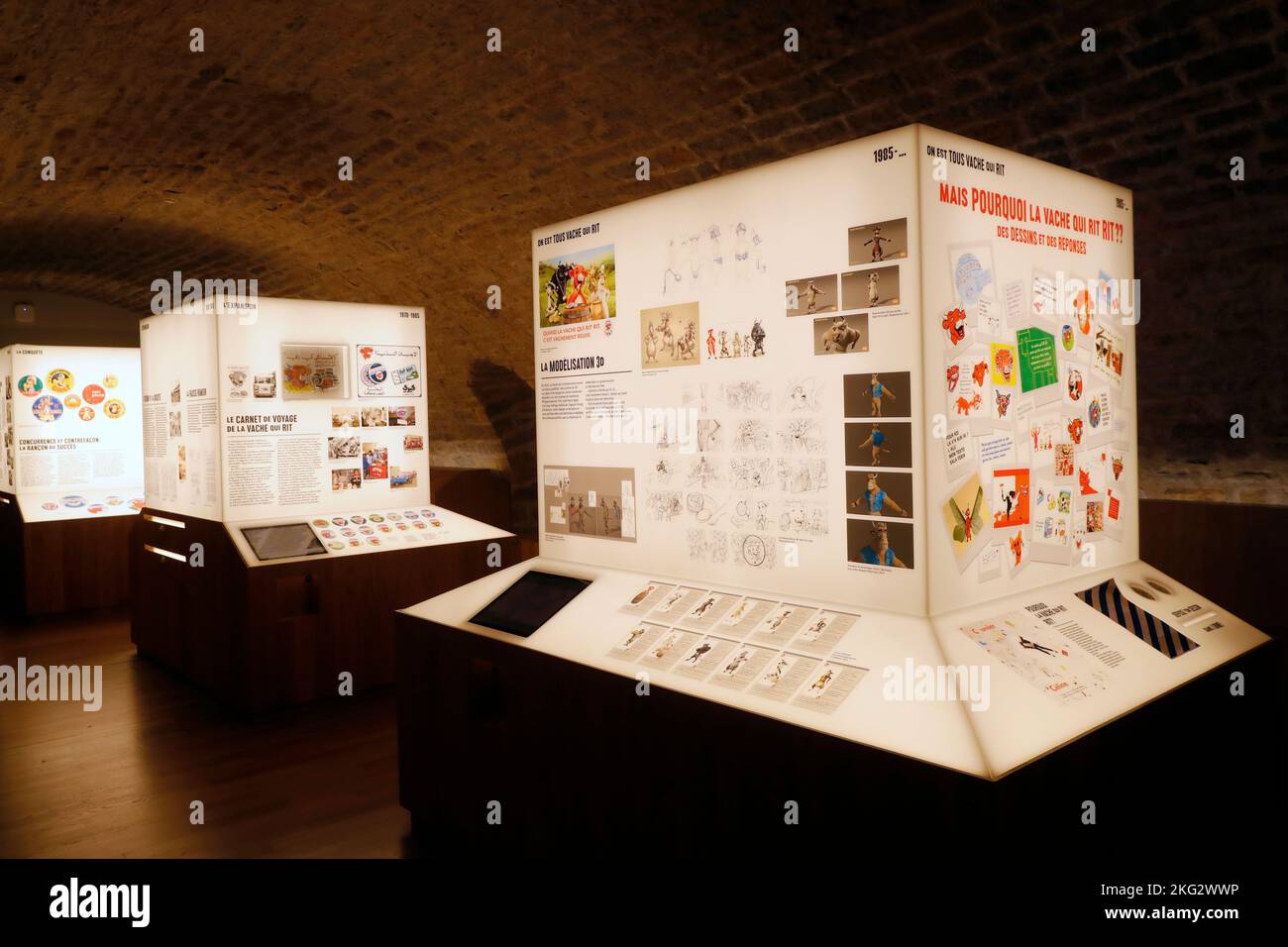 Le musée de la vache à rire. La vache folle ( vache qui rit ) est une ...