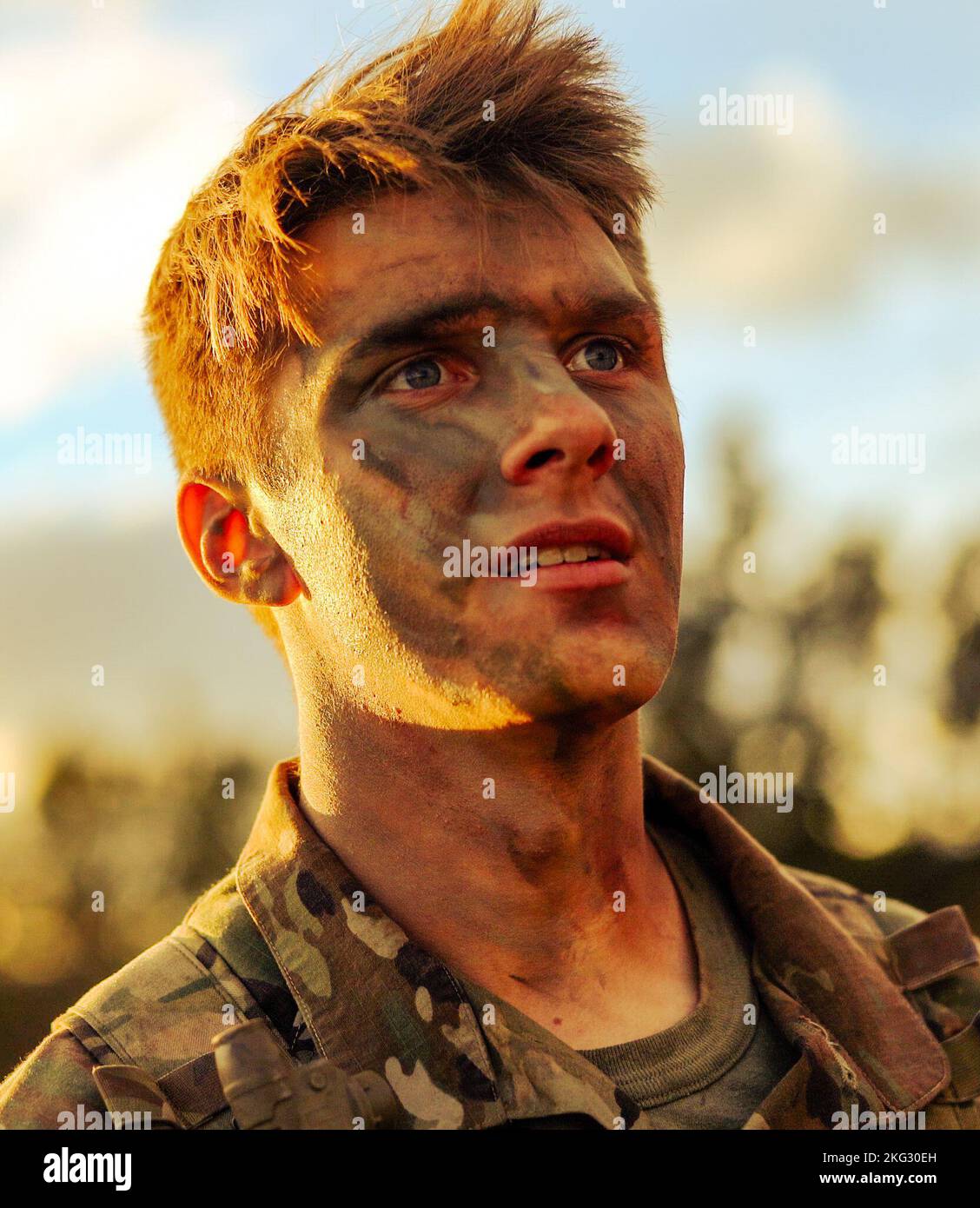 L'ancien Airman Chase Montgomery, membre du parti tactique de contrôle ...