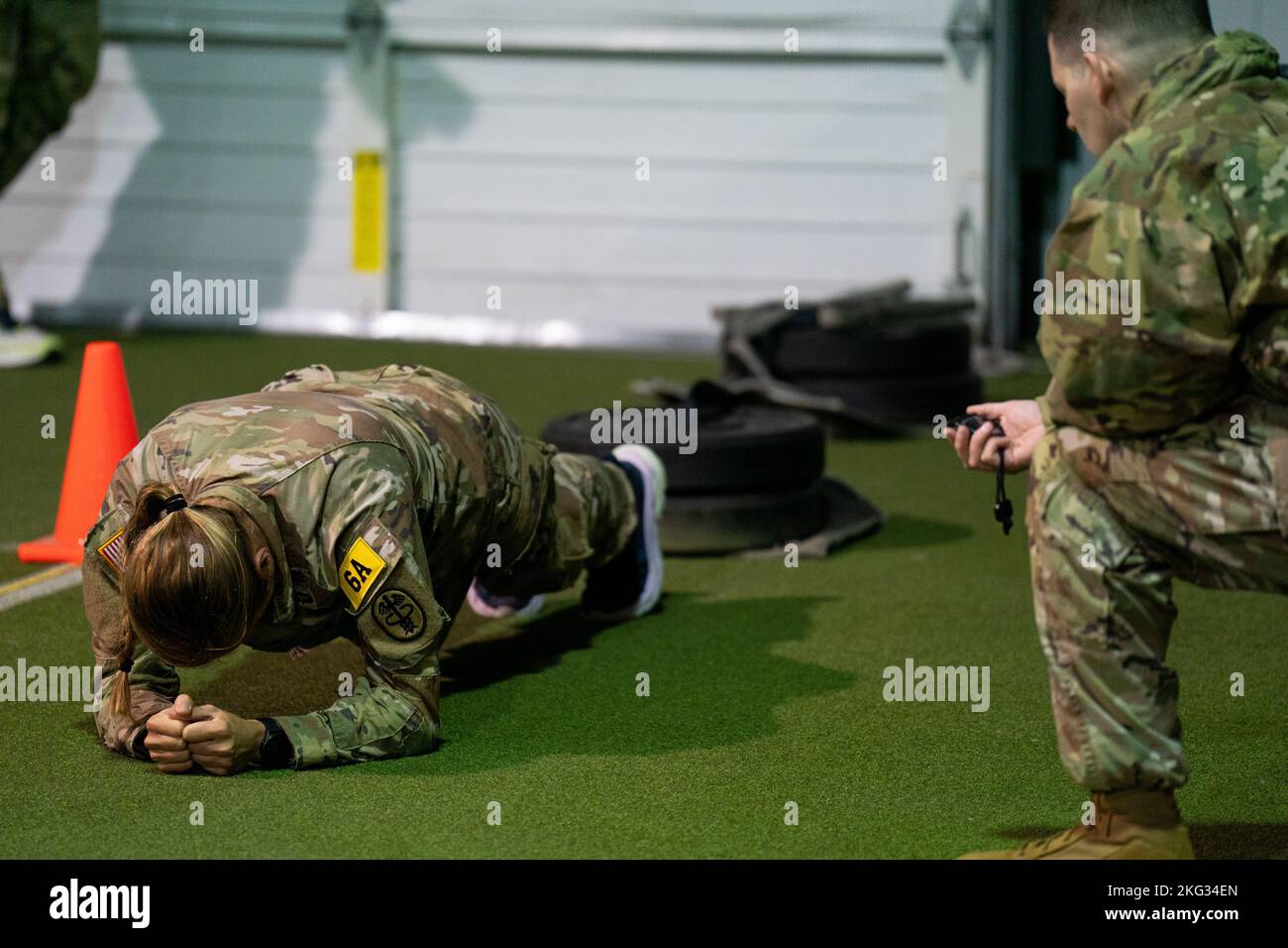 1st le Lt Molly Murphy, du Tripler Army Medical Center, subit la ...