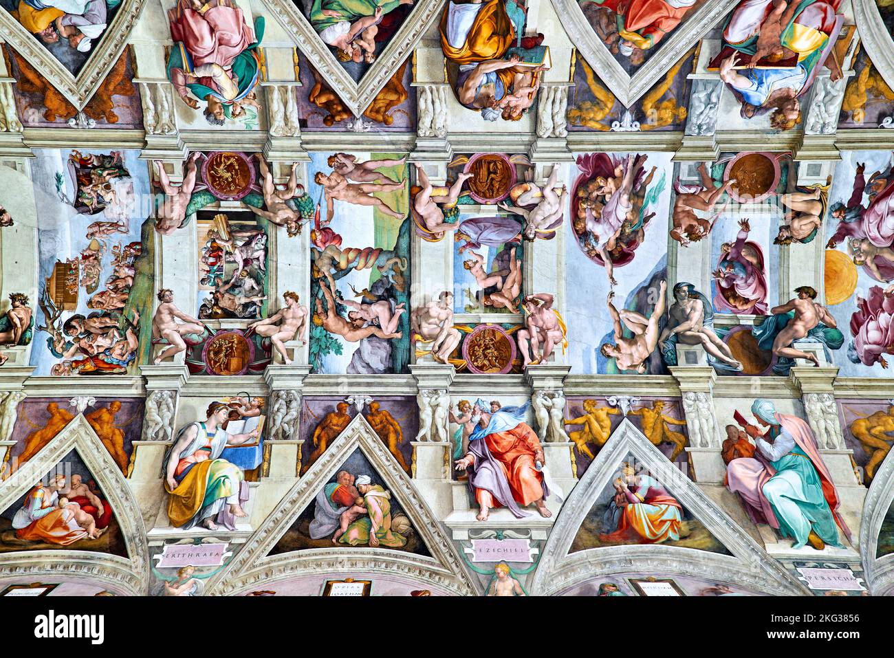 Rome Lazio Italie. Les musées du Vatican dans la Cité du Vatican ...