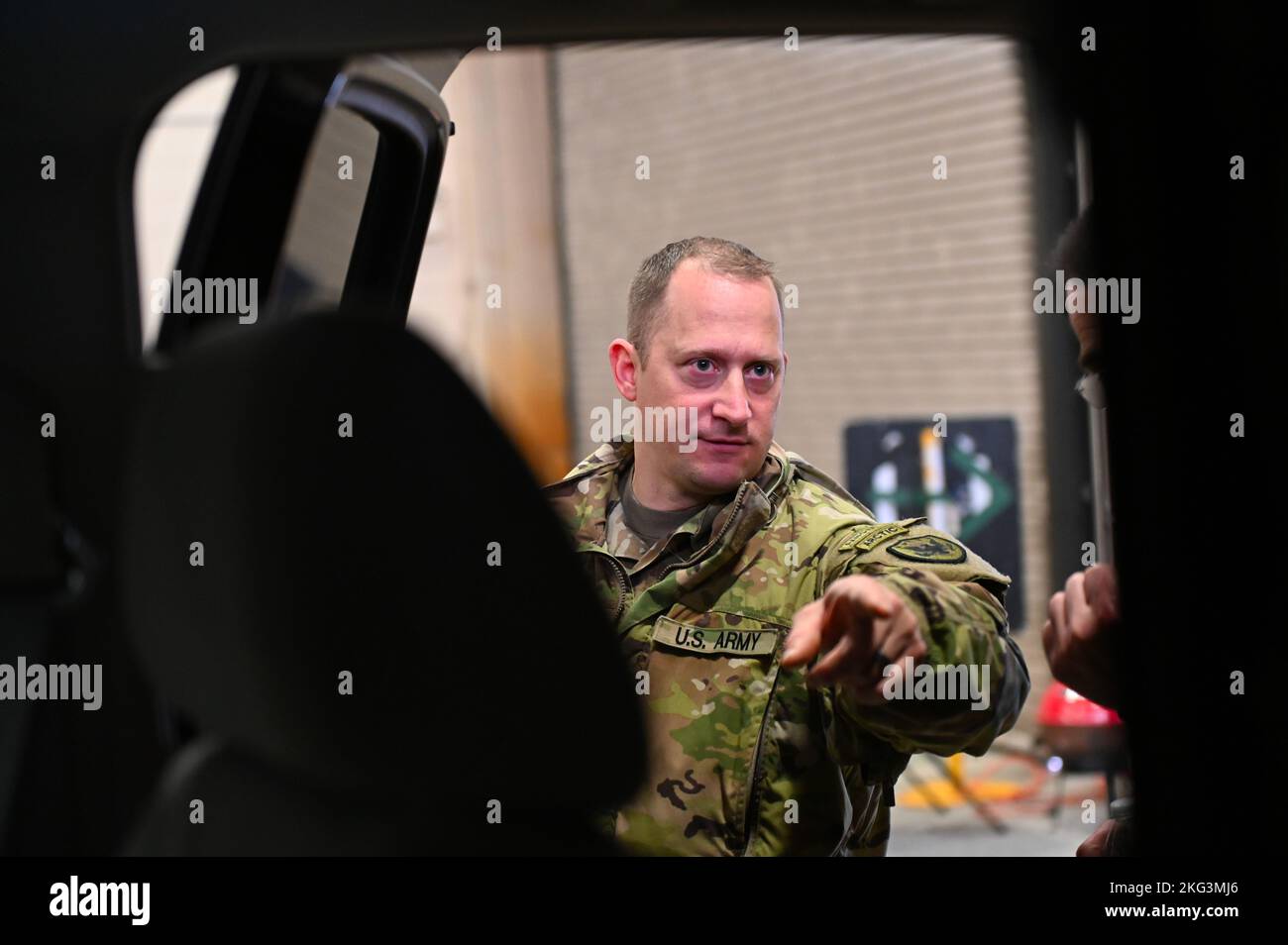 Le colonel Jacob Peterson de l'armée des États-Unis, la région du NORAD ...