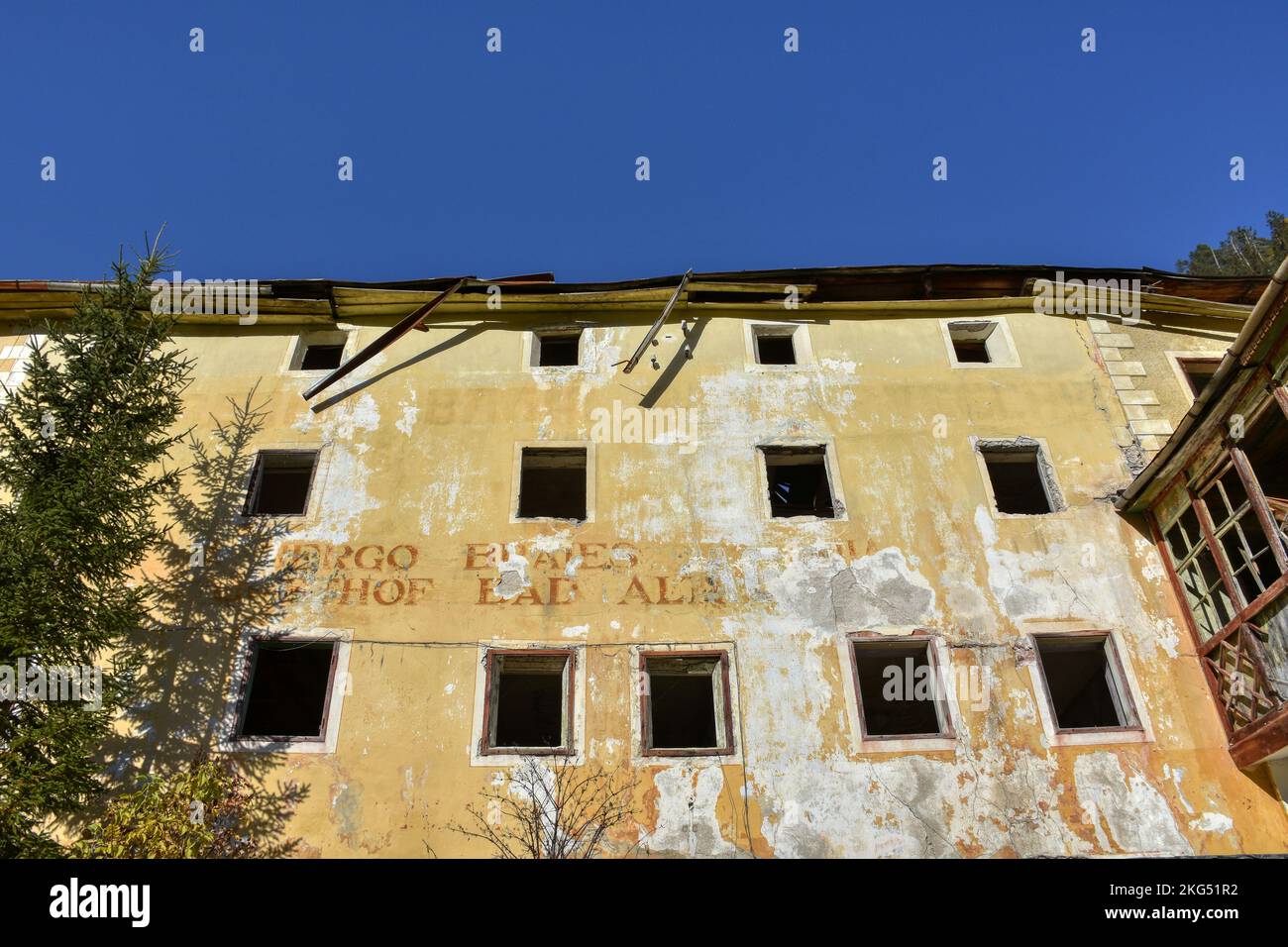 Prags, Pragsertal, Außerprags, Südtirol, lieu perdu, Hôtel, Verfgé, Bad ...