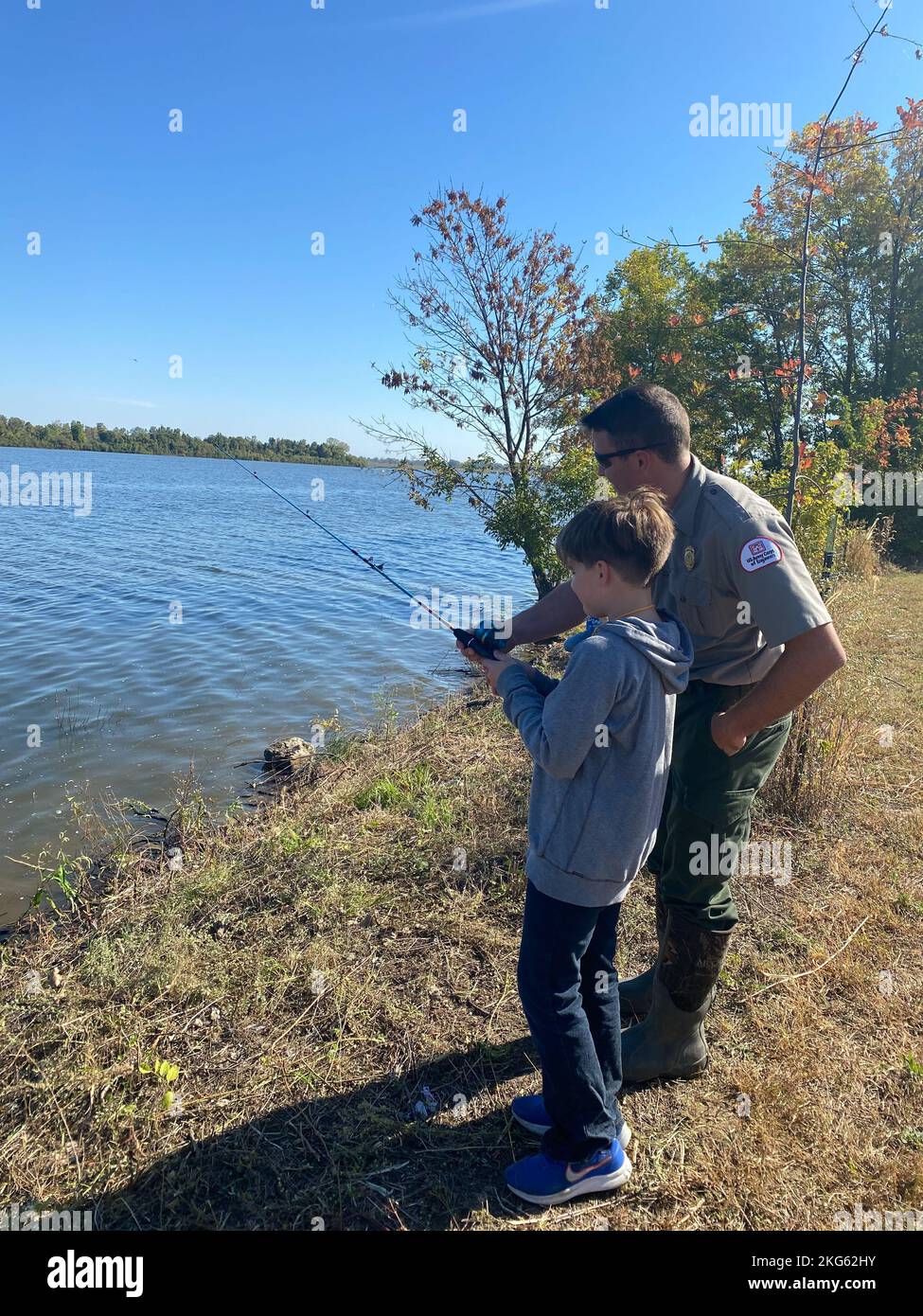 U. S. Army corps of Engineers, Park Ranger fournit des instructions de ...