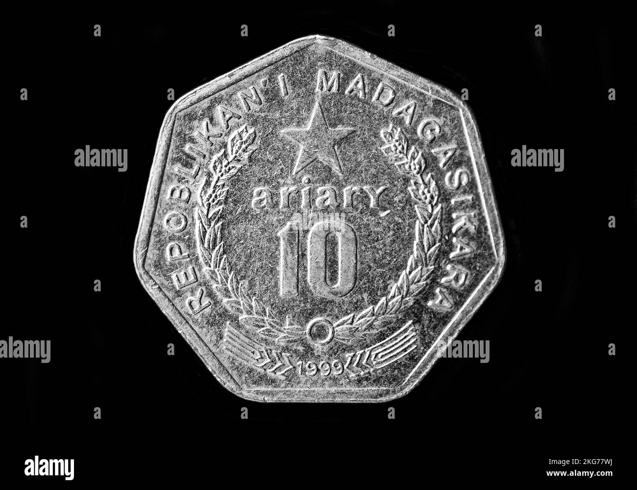 Ariary de madagascar Banque d'images noir et blanc - Alamy