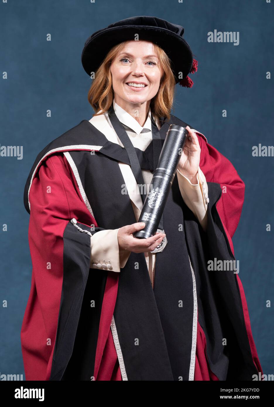 Geri Halliwell-Horner avant de recevoir son doctorat honorifique de l ...