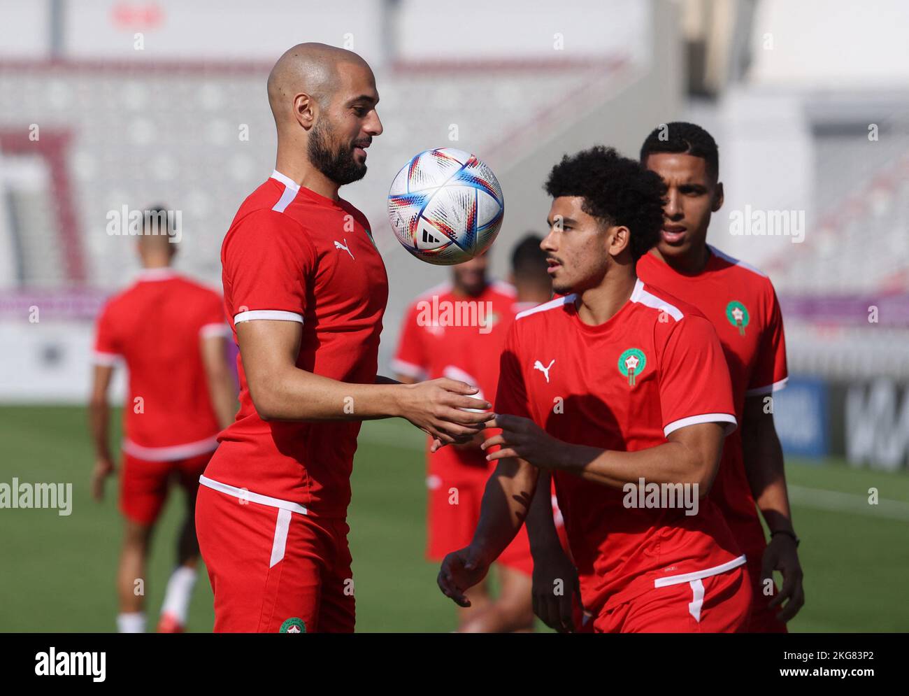 Zakaria aboukhlal coupe du monde 2022 Banque de photographies et d’images à haute résolution - Alamy