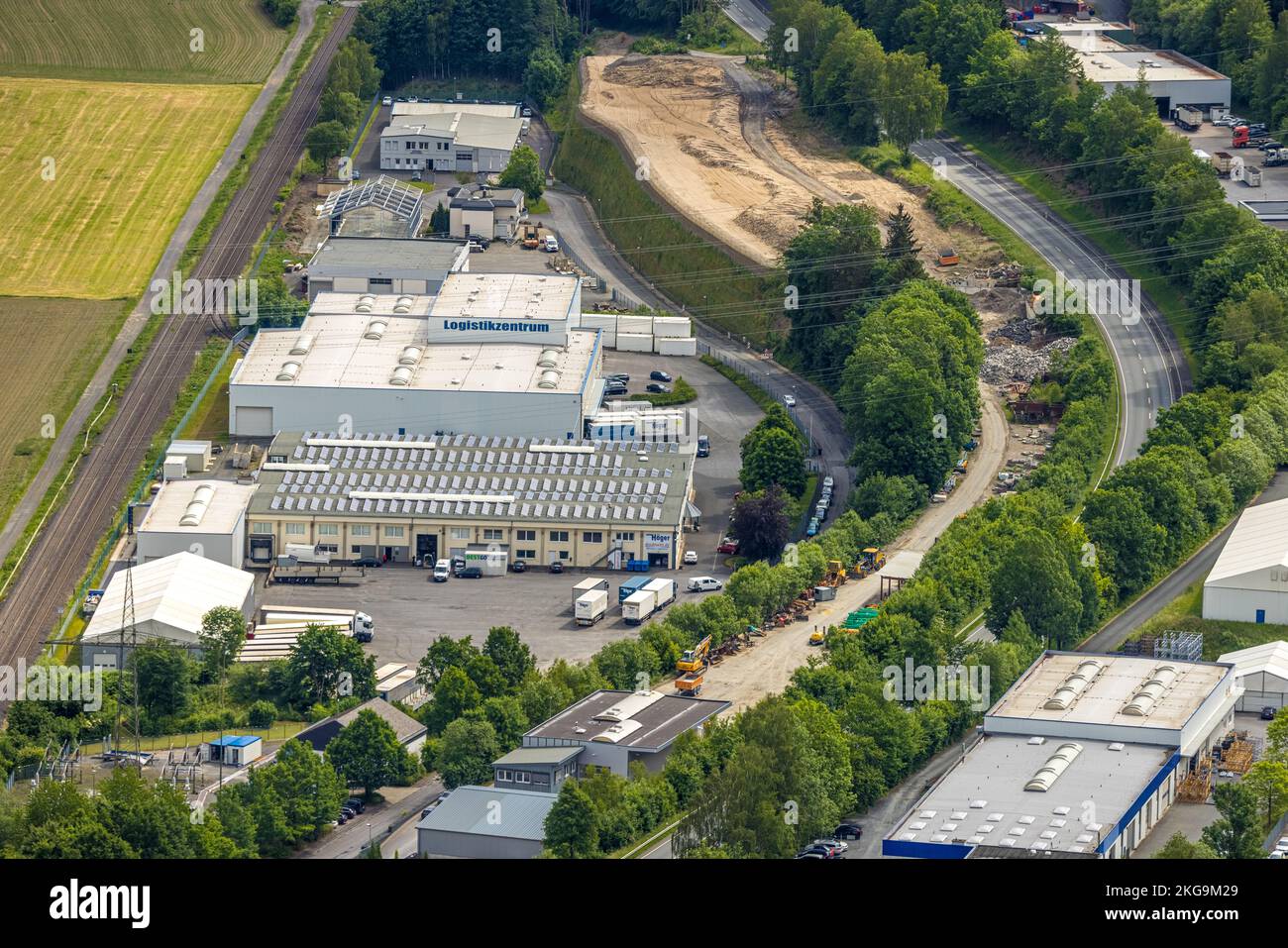 Centre logistique spedition hager Banque de photographies et d’images à ...