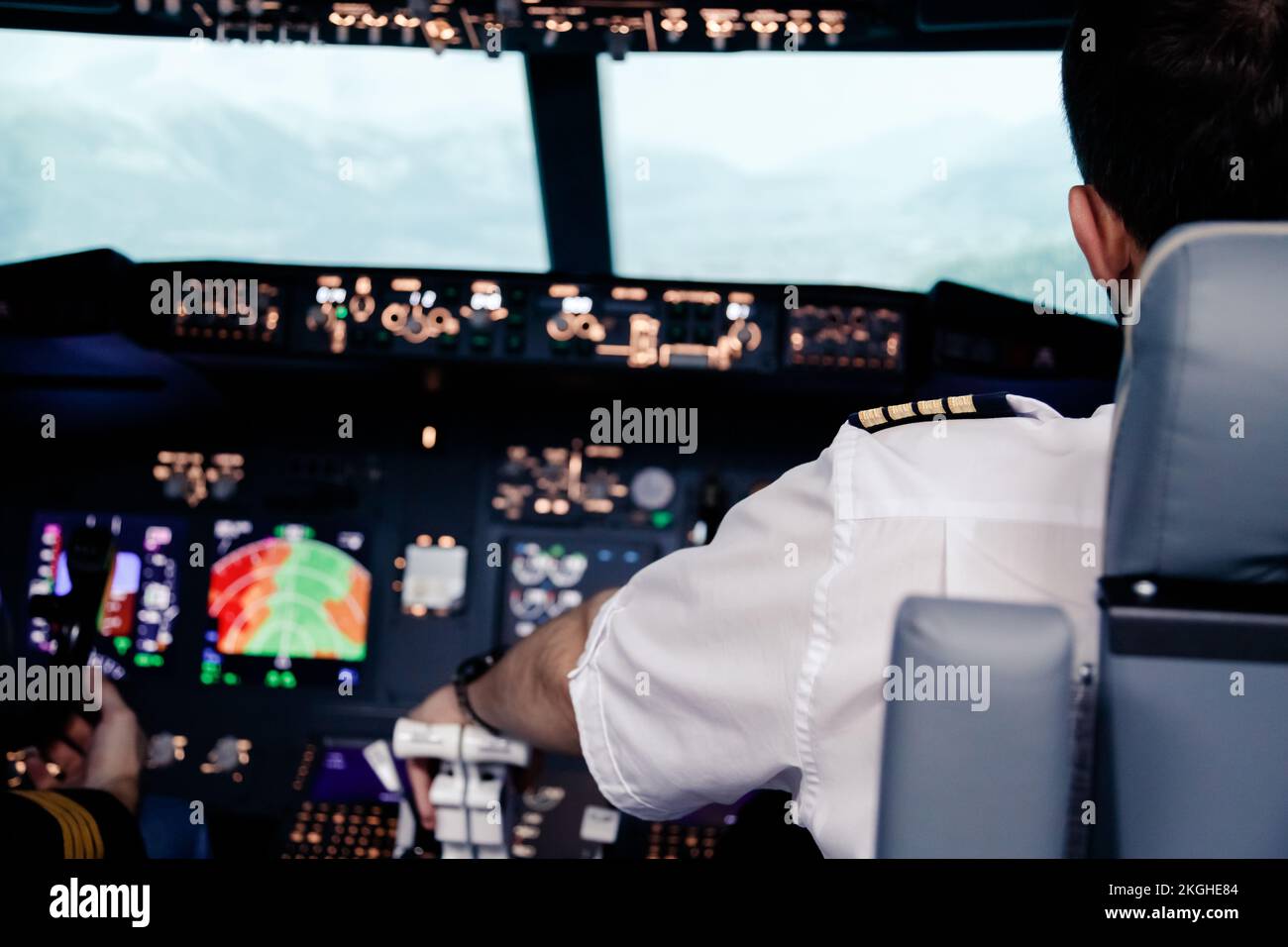 Pilote droitier Banque de photographies et d’images à haute résolution - Alamy