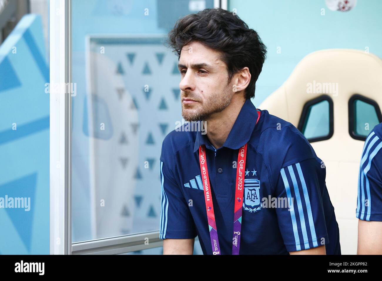 Lusail, Qatar. 22nd novembre 2022. Pablo Aimar (ARG) football : coupe du monde de la FIFA Qatar ...