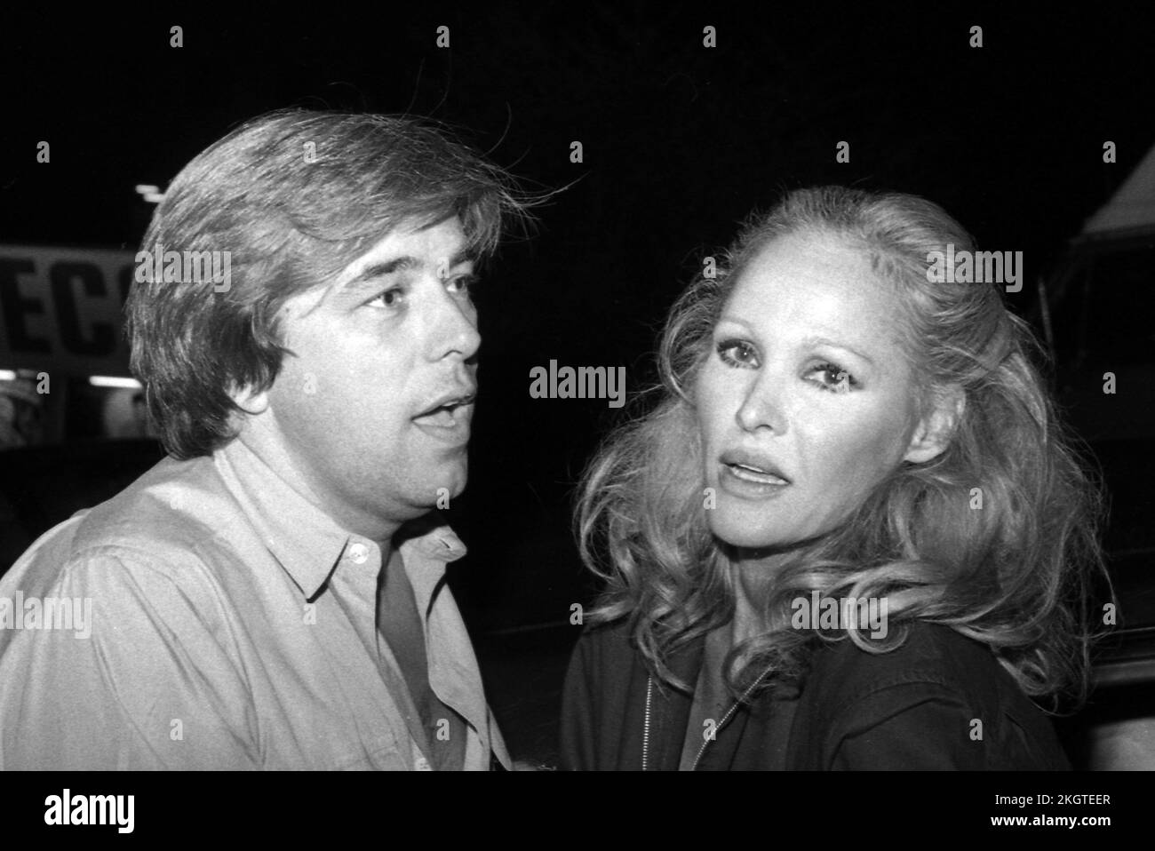 Ursula Andress et Claude Rivera Circa années 80 crédit: Ralph Dominguez ...