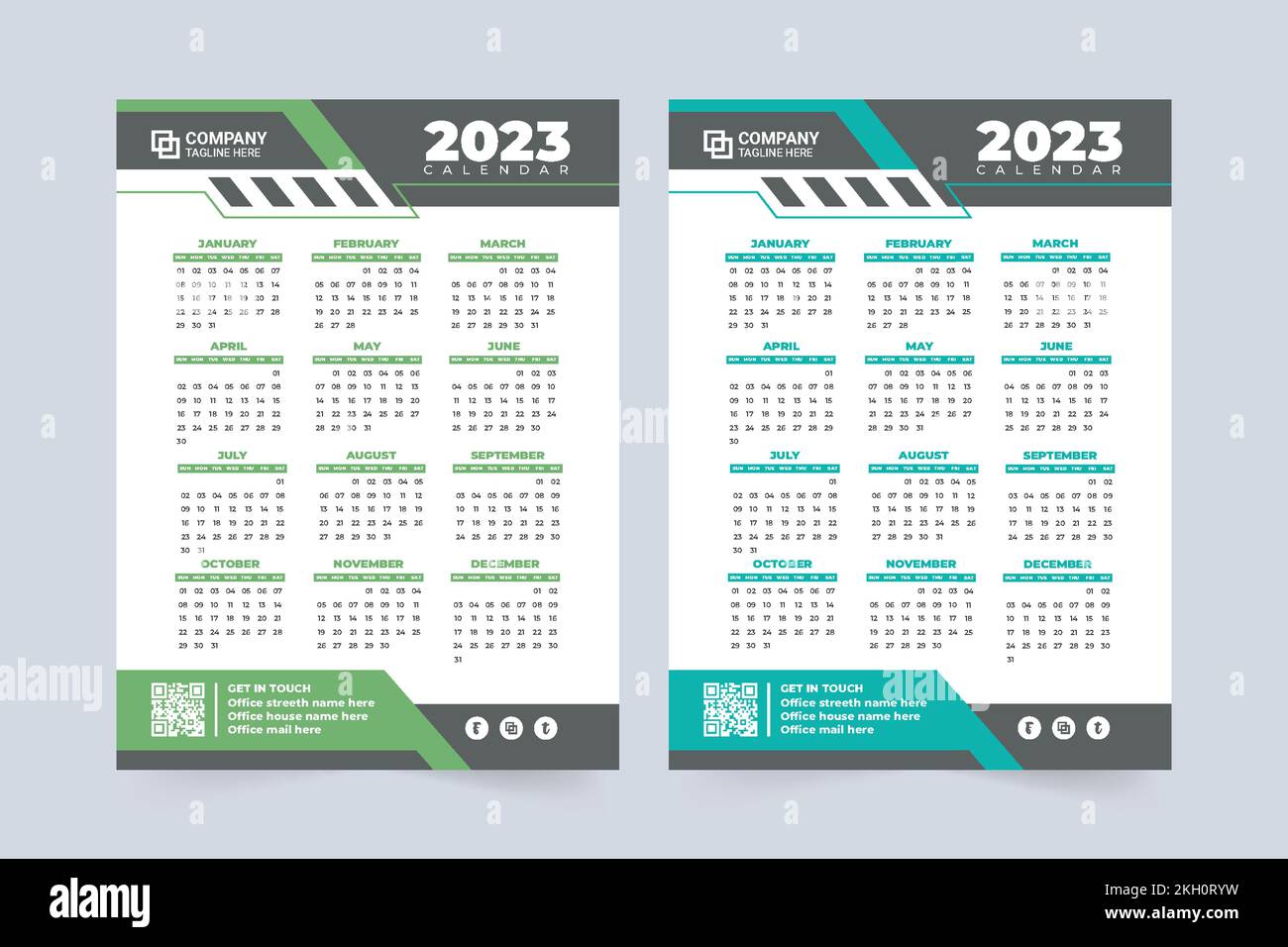 Calendrier annuel 2023 Banque d'images vectorielles - Page 2 - Alamy