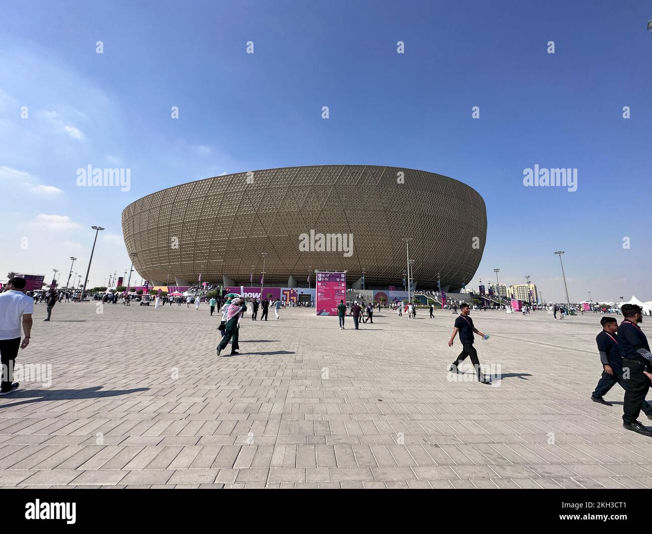 Lusail Stadium coupe du monde de la FIFA Qatar Saadia Arabia vs ...