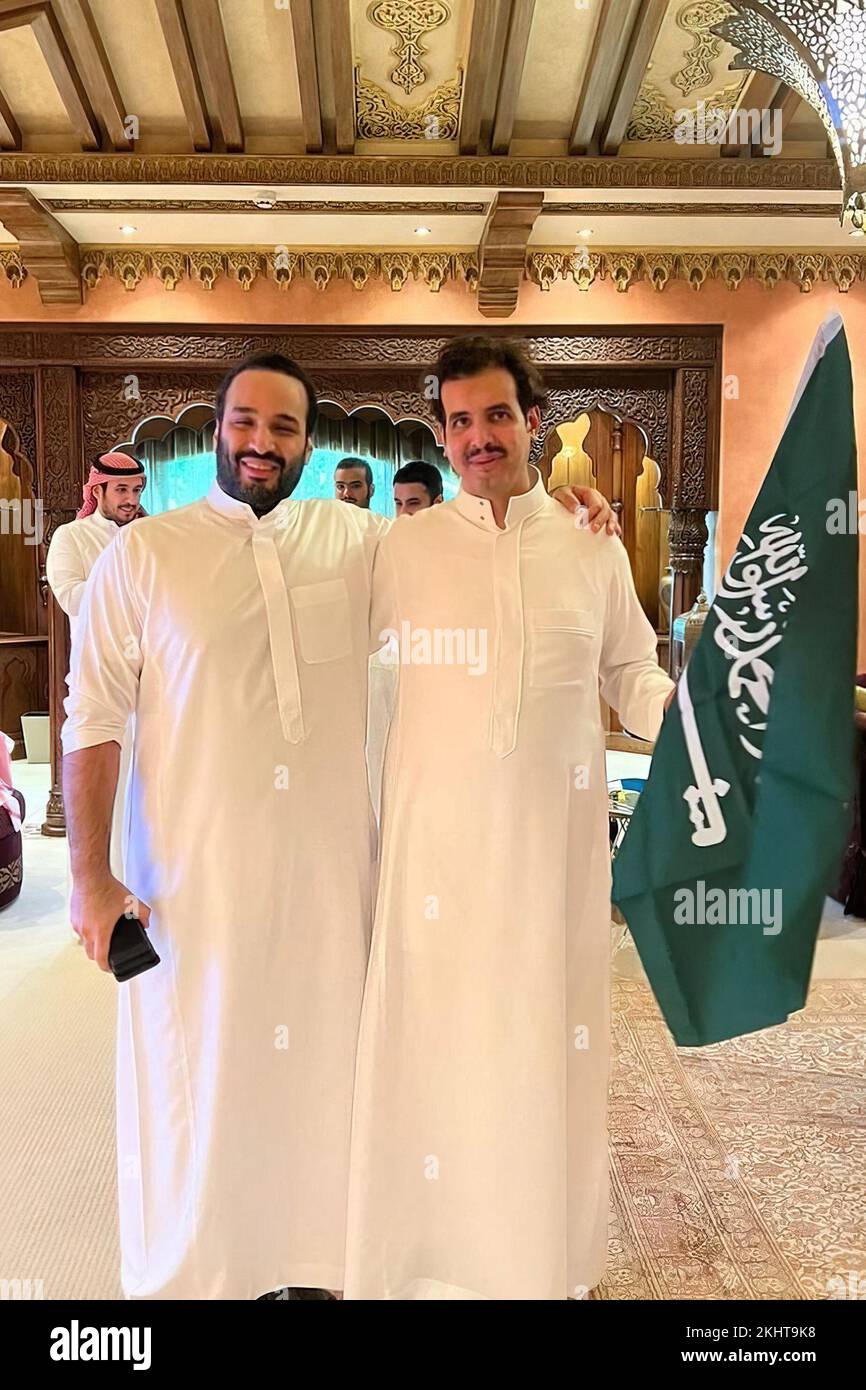 Le prince héritier d'Arabie saoudite Mohammed ben Salman Al Saoud ...