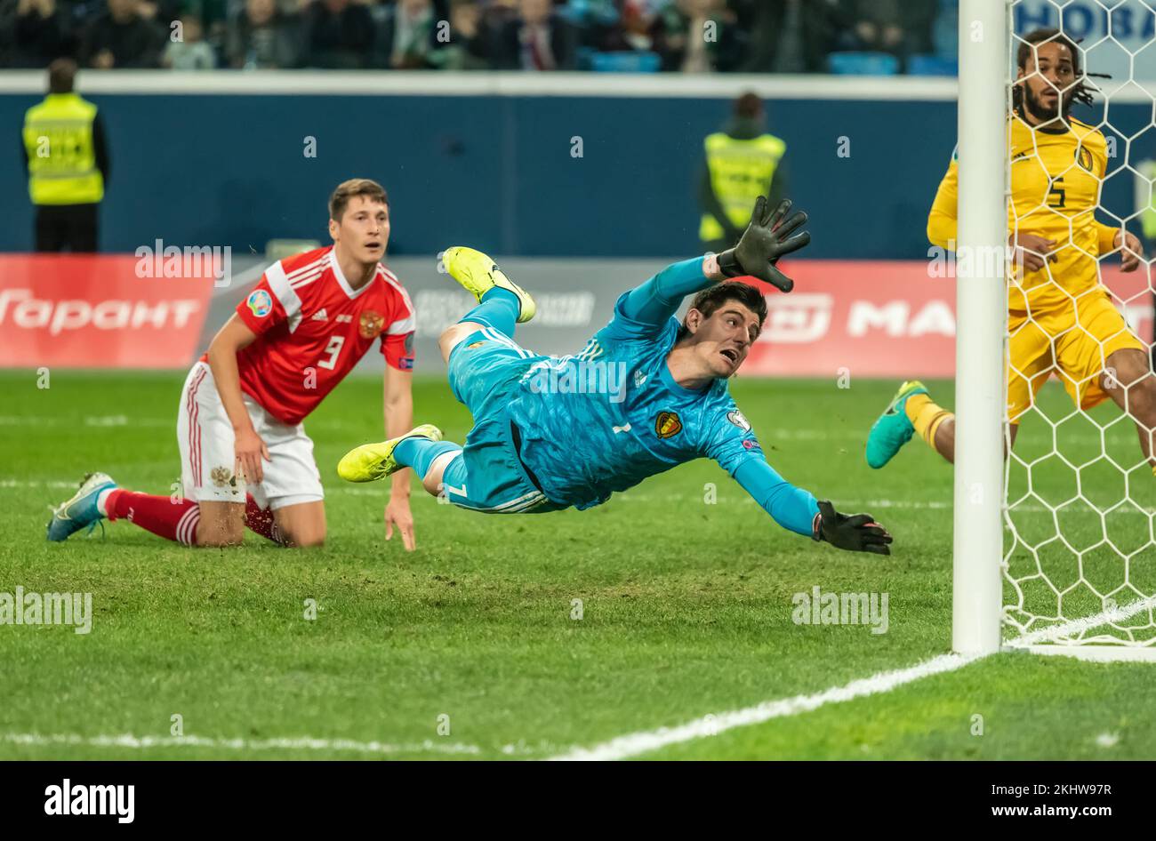 Thibaut courtois gardien de but belge Banque de photographies et d’images à haute résolution - Alamy