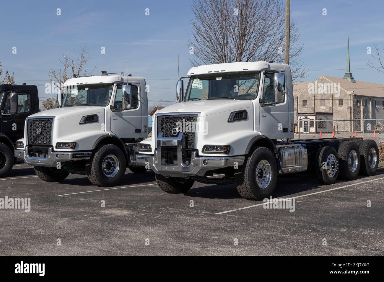 Tandem axle truck Banque de photographies et d’images à haute ...