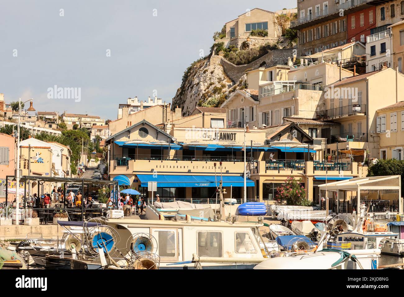 Vallon des Auffes,petite crique,et, Port de Vallon des Auffes,mignon ...