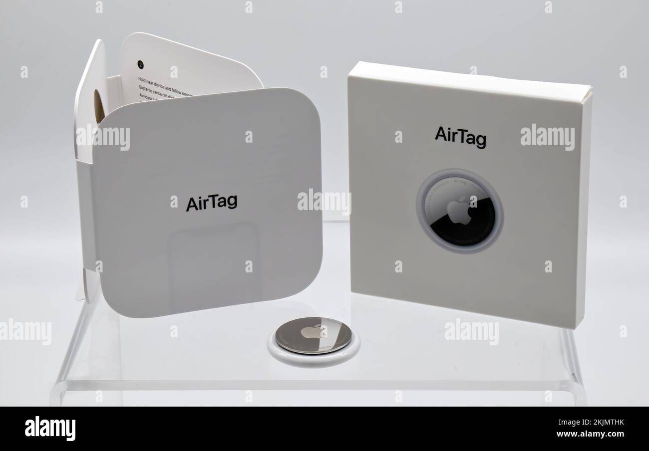 Apple airtag Banque de photographies et d’images à haute résolution - Alamy