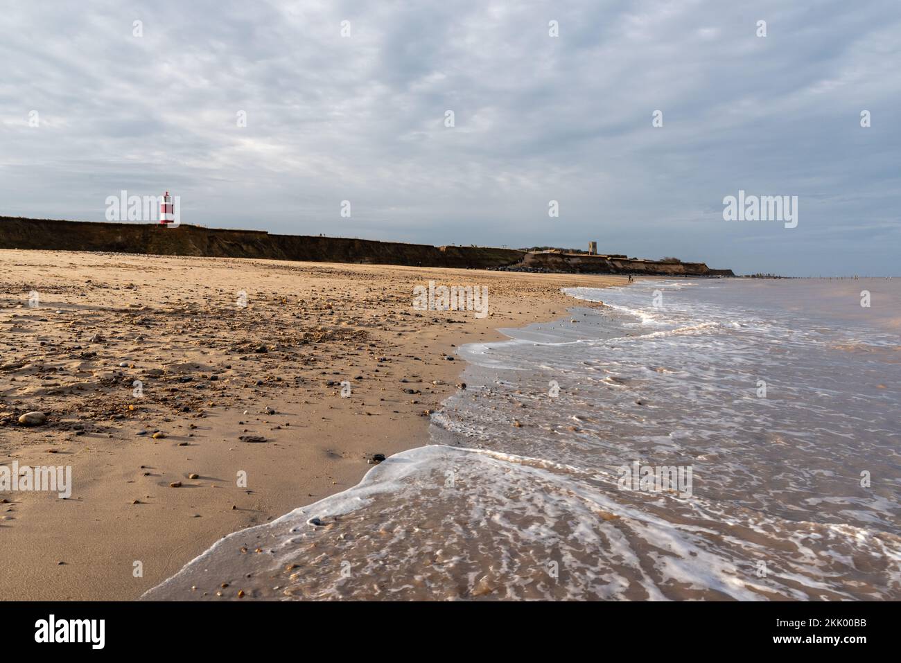 Phare de happisburgh dans le norfolk, angleterre Banque de ...