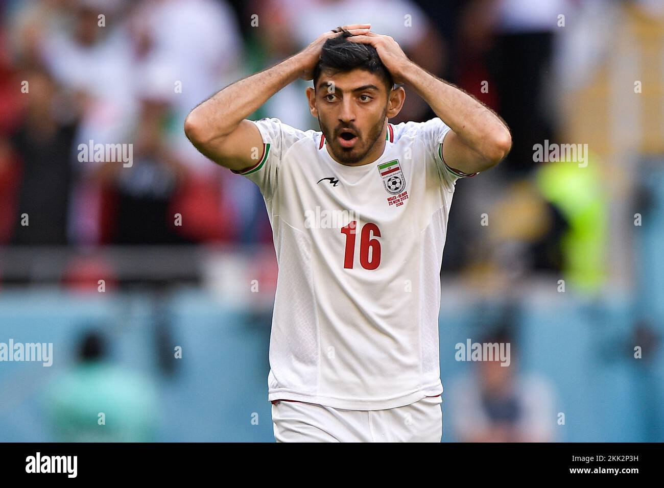 Doha, Qatar. 25th novembre 2022. DOHA, QATAR - NOVEMBRE 25: Mahdi ...