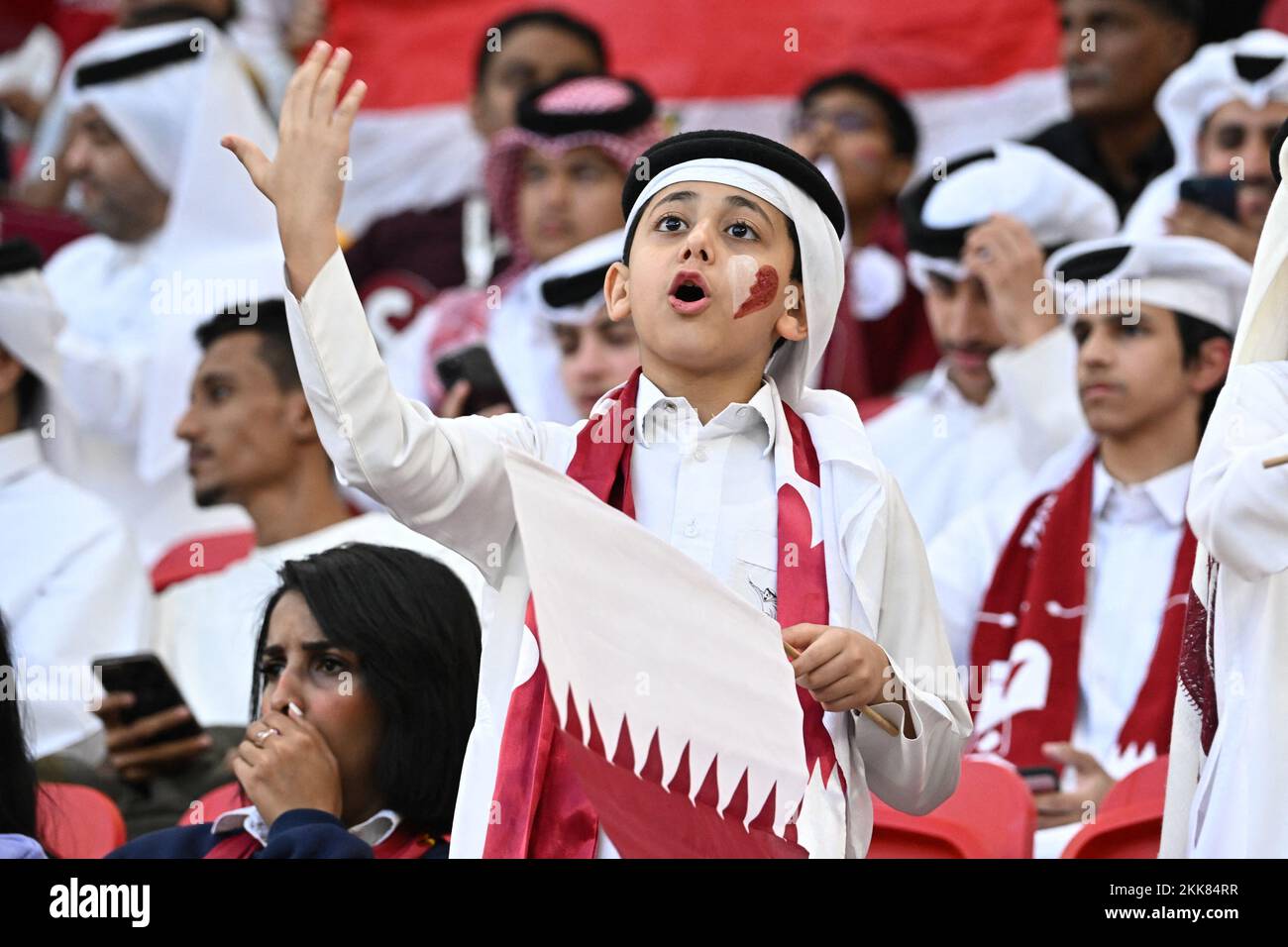 Fans qatari Banque de photographies et d’images à haute résolution - Alamy