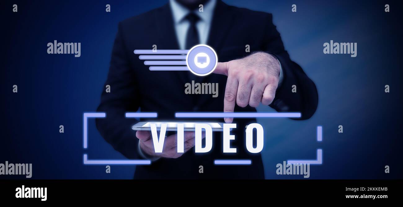 Affichage de signes vidéo, Word pour enregistrer la reproduction ou la ...