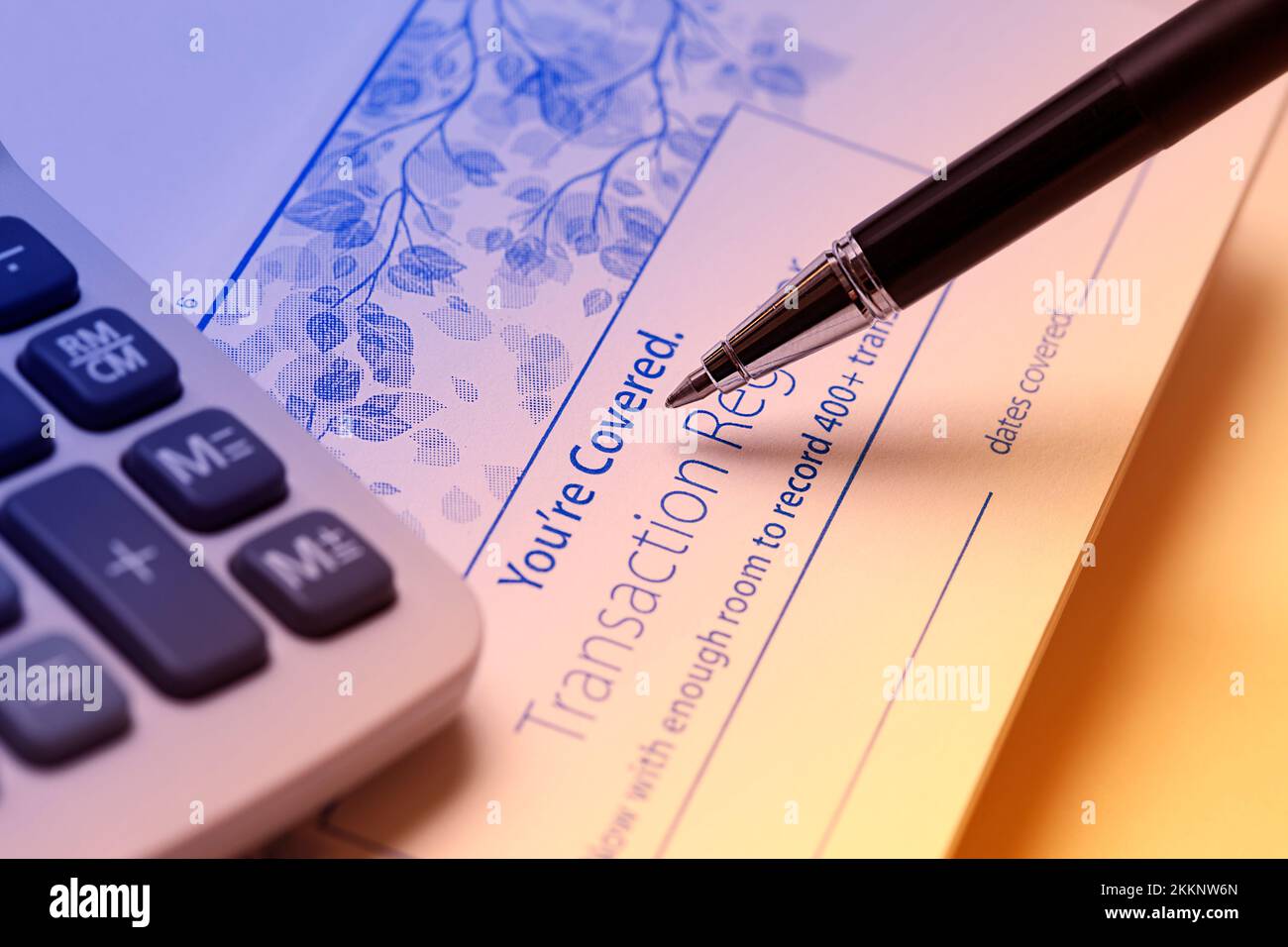 Vérifier le registre. Un registre de chèques est votre dossier ...