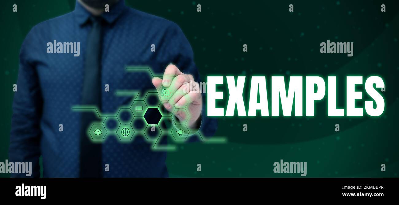 Texte montrant des exemples d'inspiration. Exemple de modèle de photo d ...