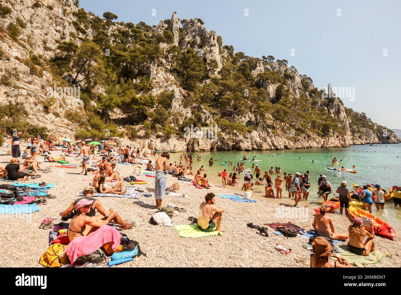 Calanque d'en-Vau,plage,baignade,accessible,à,pied,kayak,ou,bateau ...