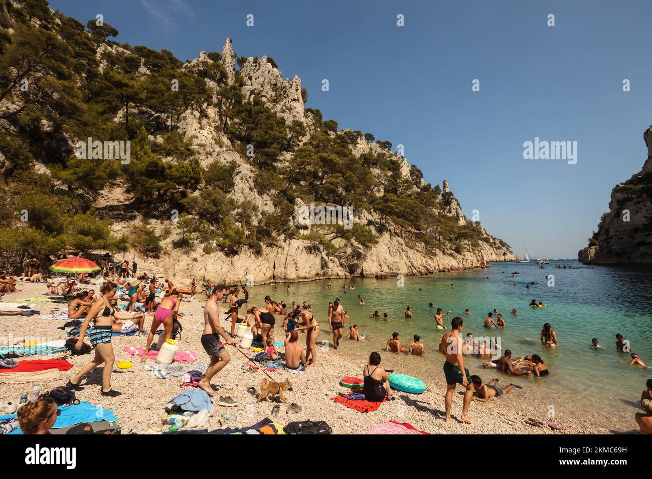 Calanque d'en-Vau,plage,baignade,accessible,à,pied,kayak,ou,bateau ...