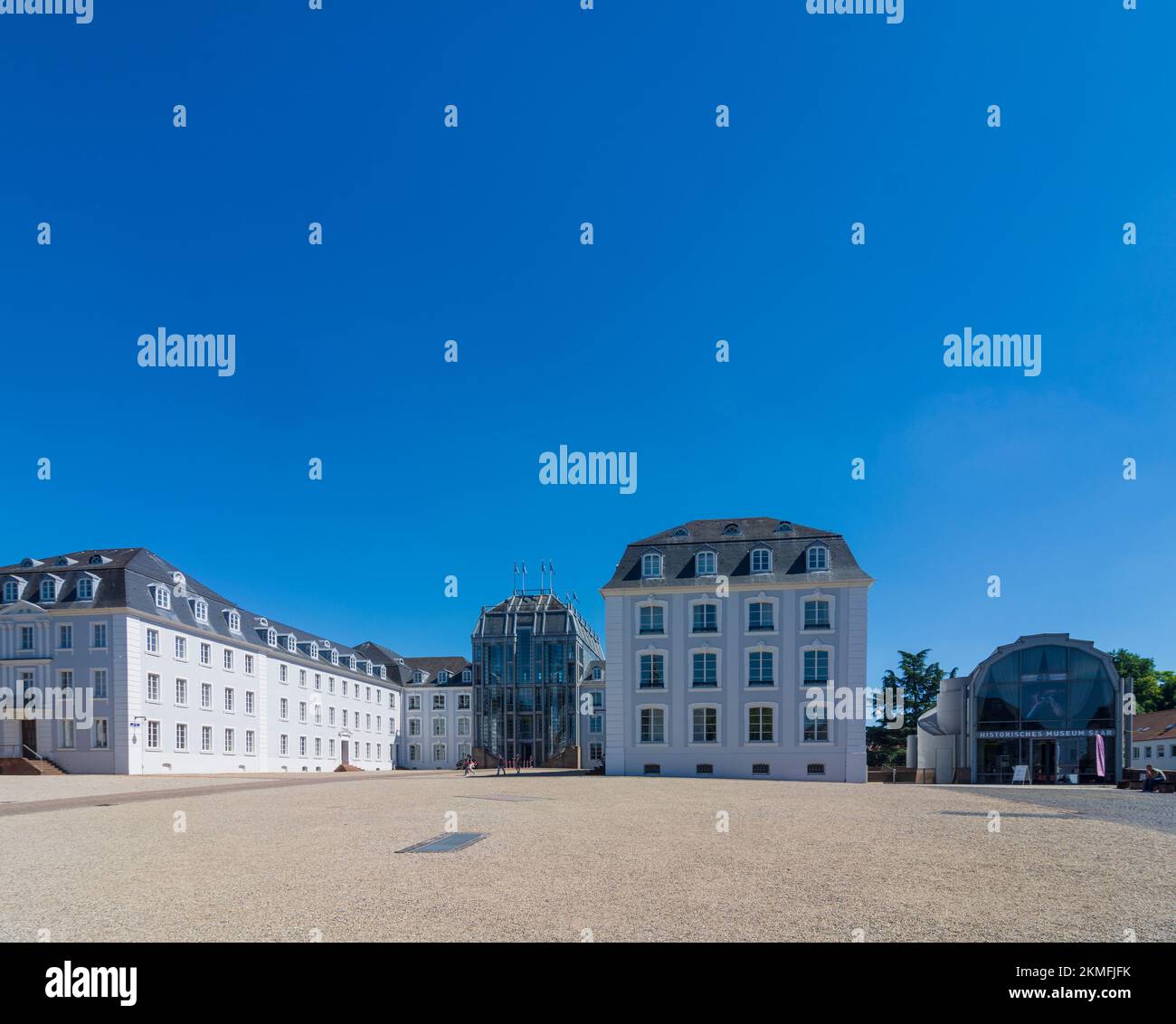 Château de sarrebruck à sarrebruck Banque de photographies et d’images à haute résolution - Alamy