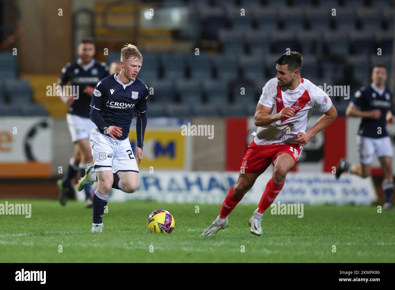 26th novembre 2022 ; Dens Park, Dundee, Écosse : Scottish Cup football ...
