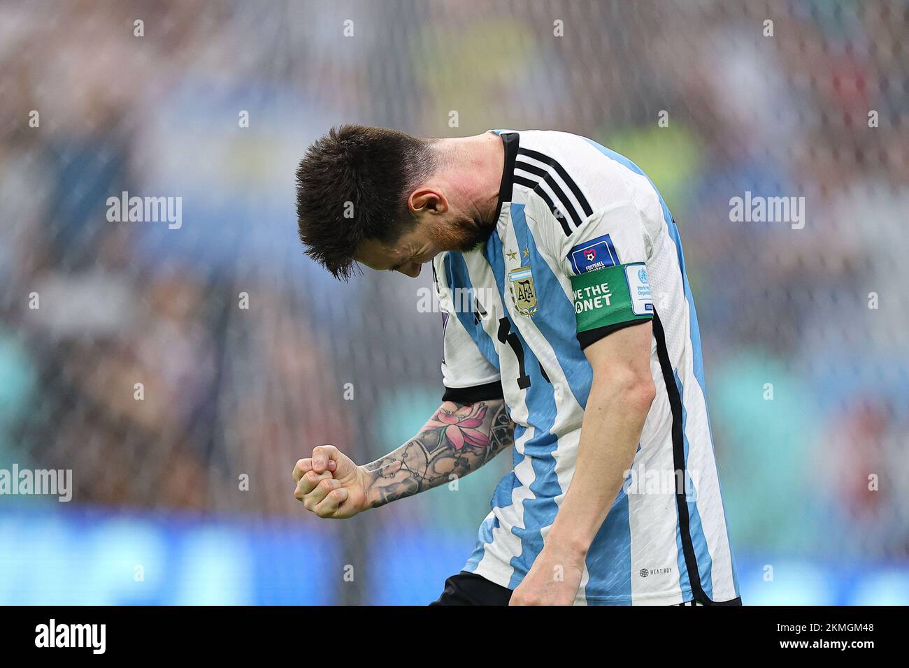 Lionel Messi lors de la coupe du monde de la FIFA, Qatar 2022, match du ...