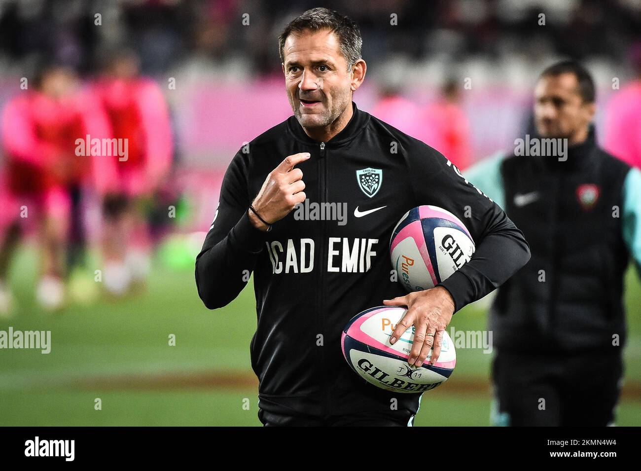 Franck AZEMA de Toulon lors du championnat français Top 14 des matches ...