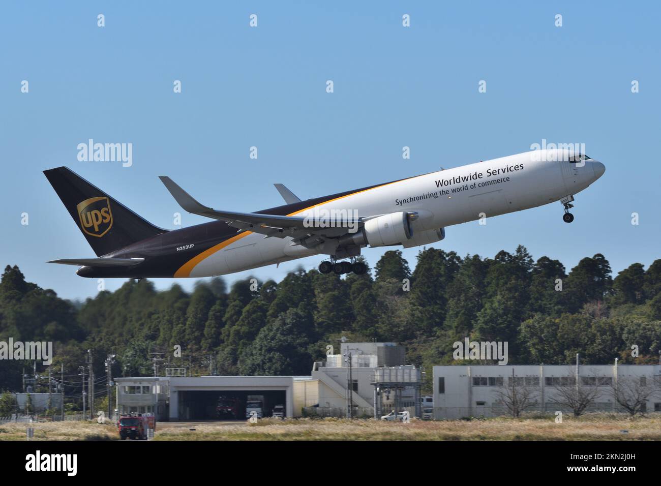 Ups avion Banque de photographies et d’images à haute résolution - Alamy