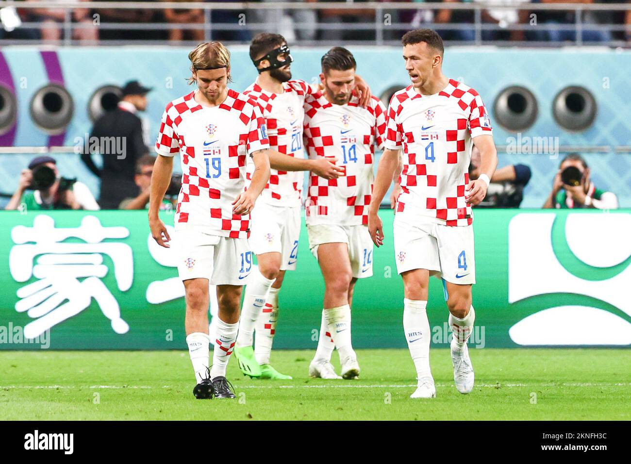 27.11.2022, Doha , football, coupe du monde de la FIFA 2022, Croatie ...