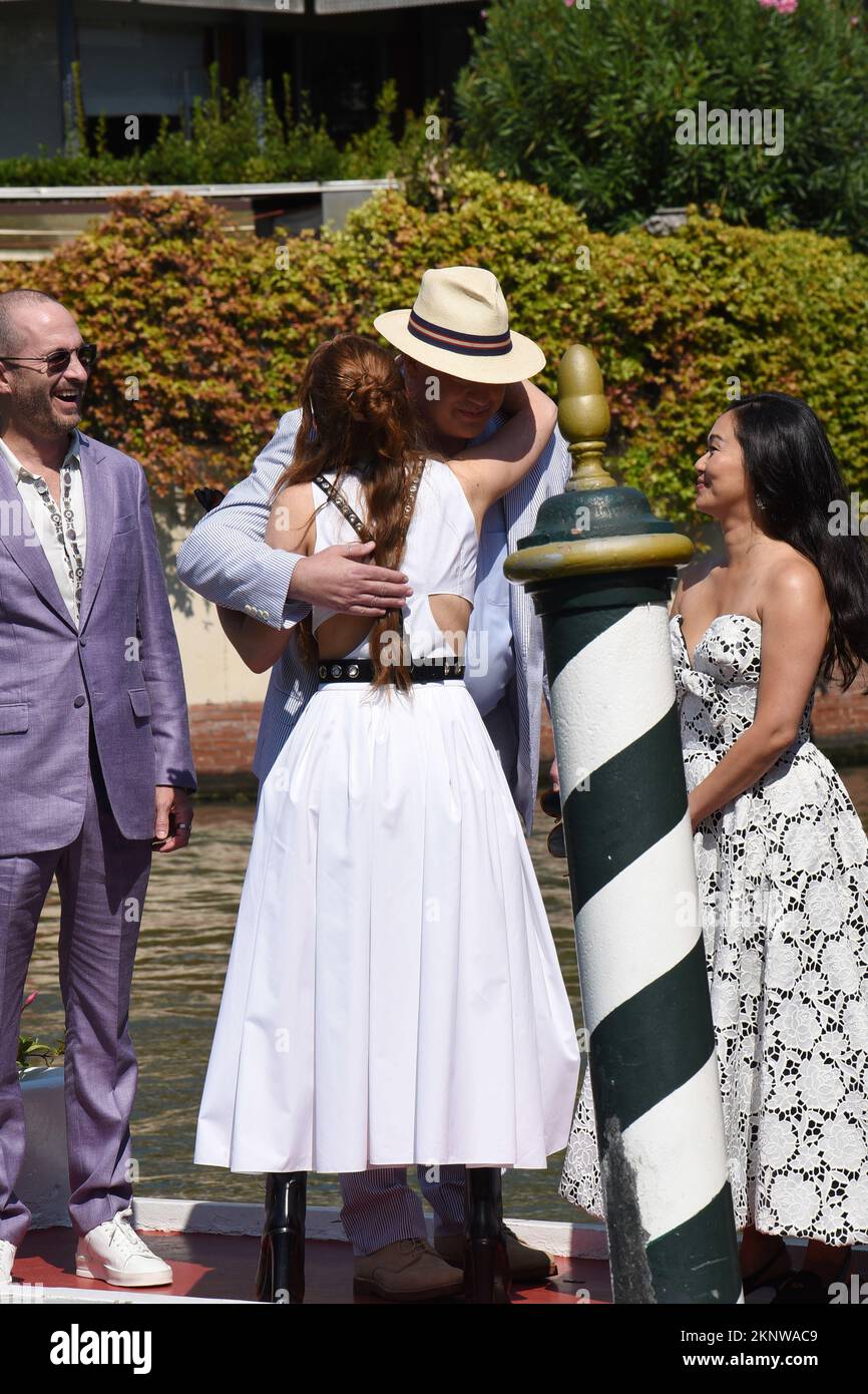 Venise 79, jour 5 arrivée à Darsena avec la Wale en photo: ty, Sadie ...