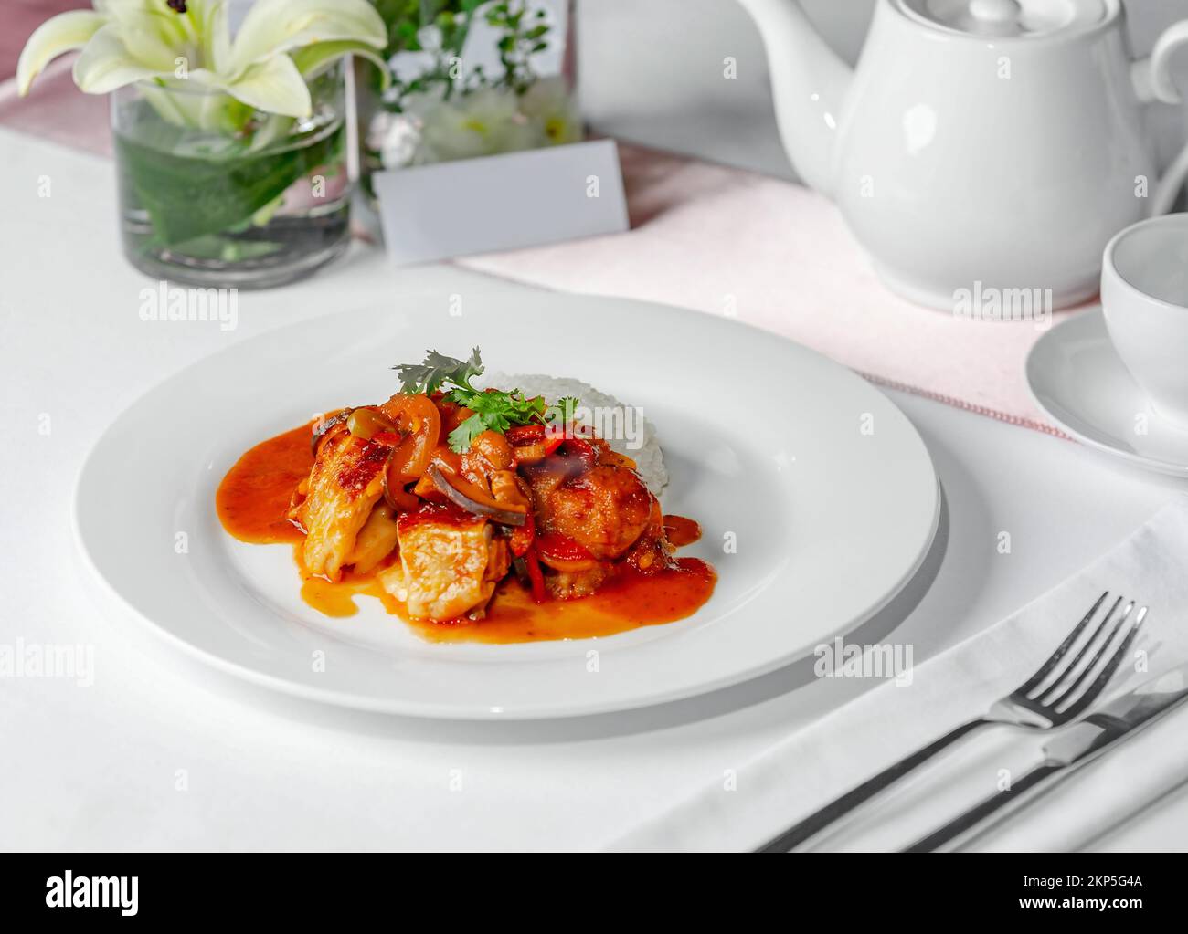 Repas de luxe Banque de photographies et d’images à haute résolution ...