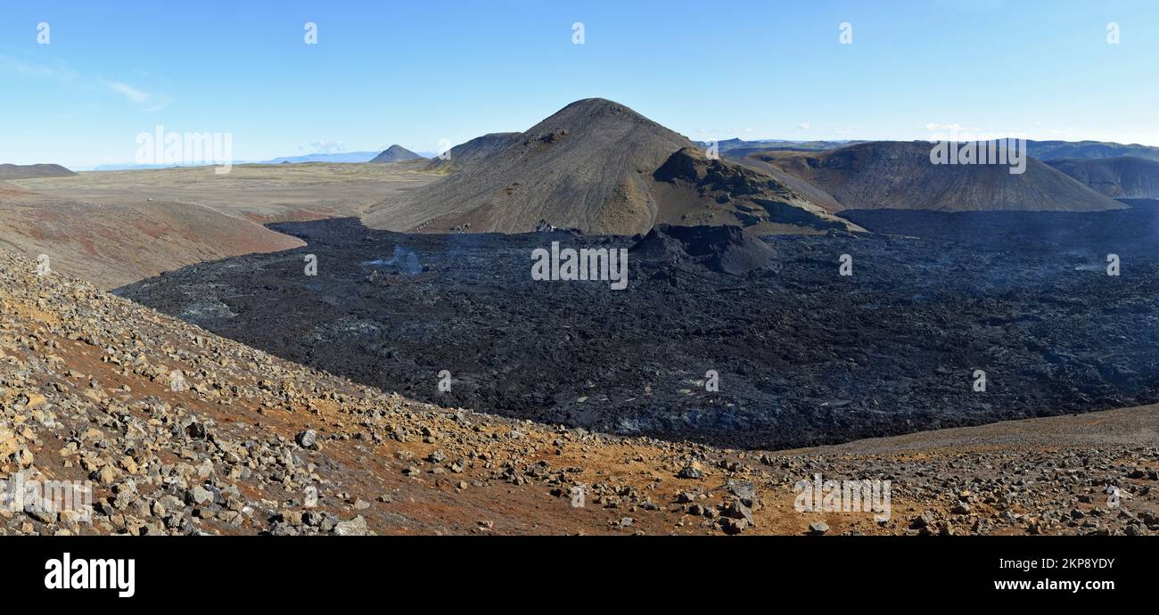 Volcan islande 2022 Banque de photographies et d’images à haute ...