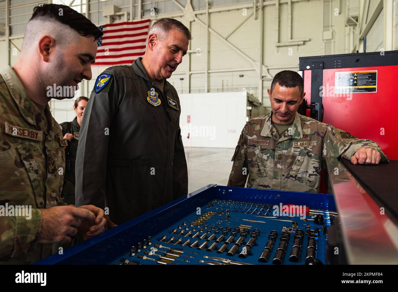 ÉTATS-UNIS Le général de la Force aérienne, Mike Minihan, commandant du ...