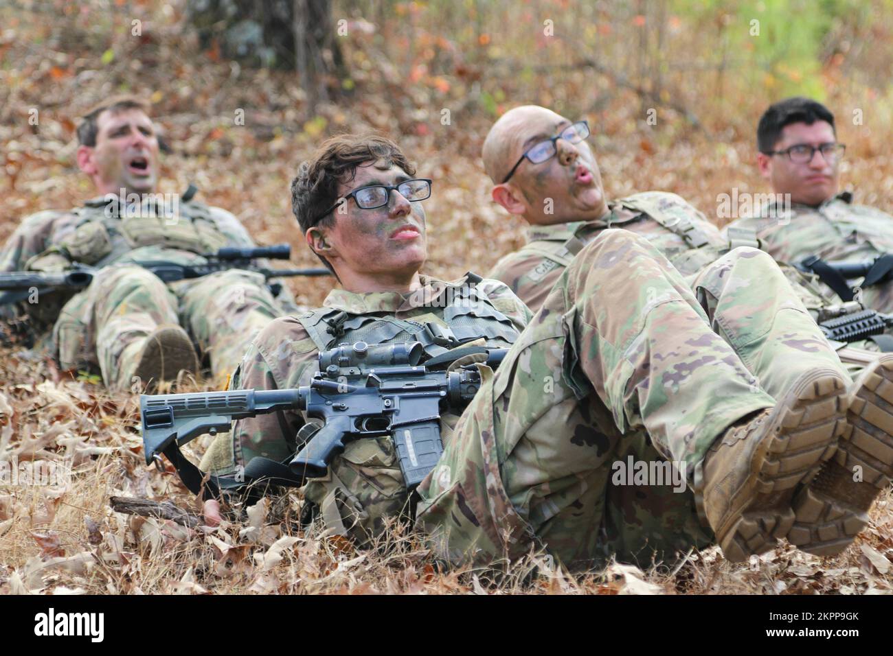 Les candidats du 1st Escadron, 32d Cavalry Regiment, 1st Brigade combat ...