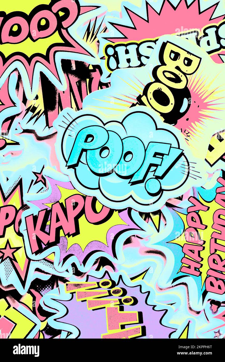 L'art pop éclate dans les conversations de bandes dessinées avec des ...