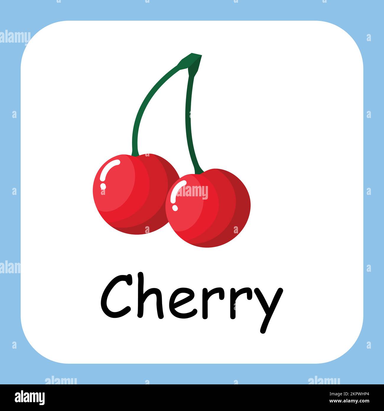 Flashcard to see illustration Banque de photographies et d’images à ...