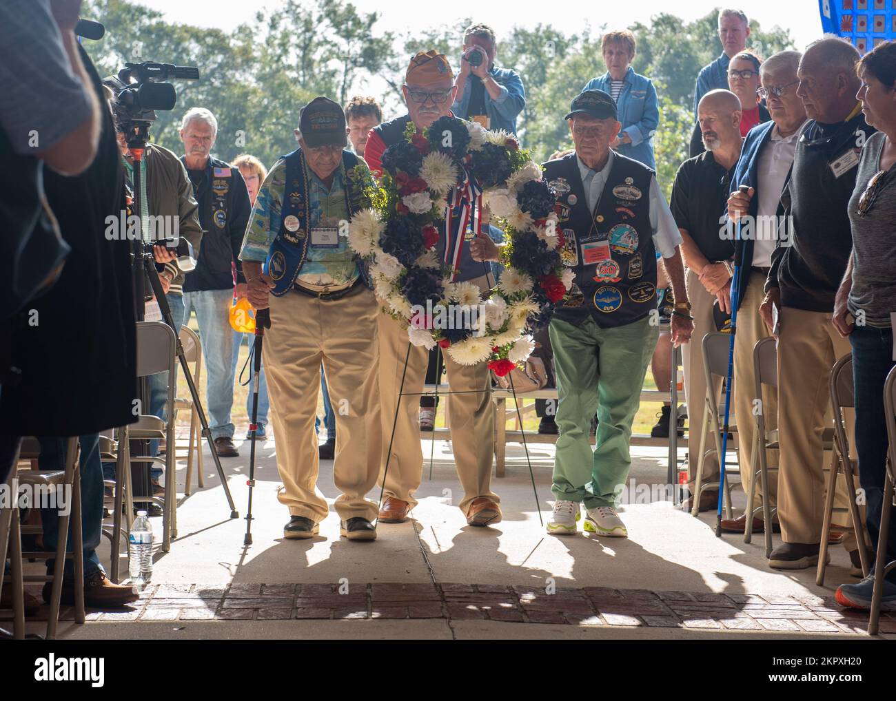 KINGS BAY, Géorgie, (4 novembre 2022) Tony Faella (à gauche) et Joe ...