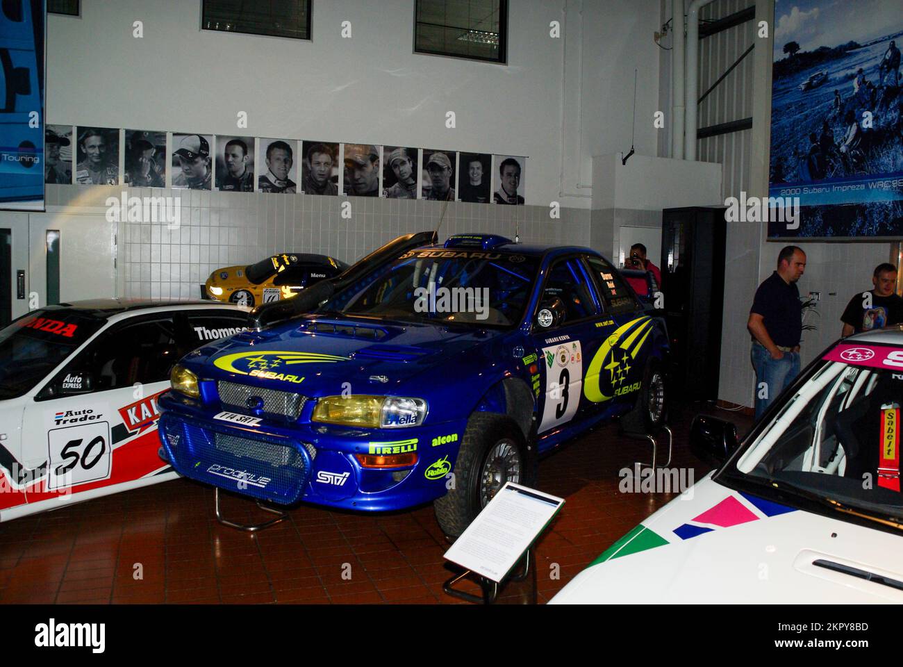 Richard Burns gagnant 2000 Safari Rally Subaru Impreza WRC Rally car ...