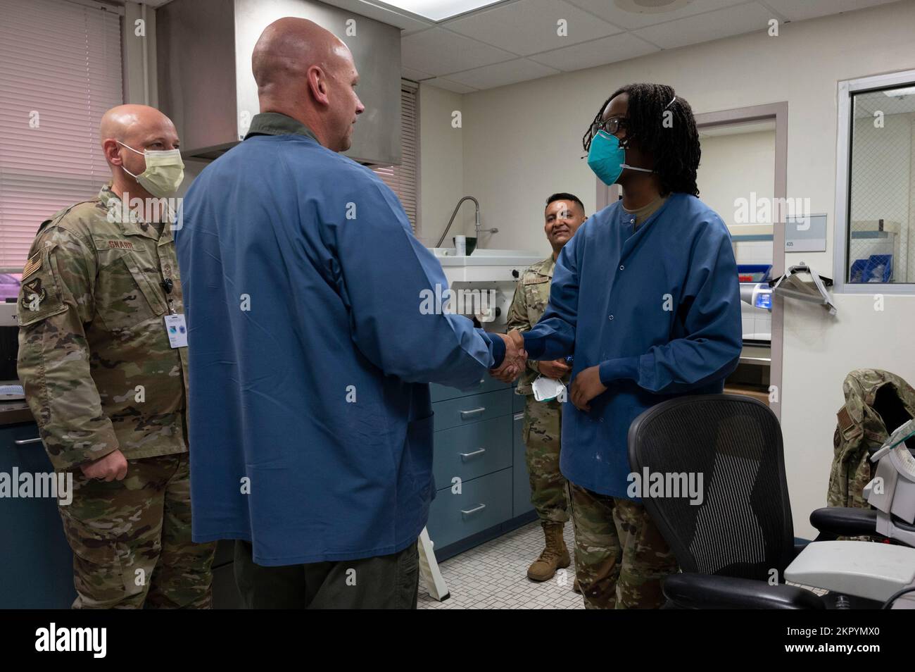 ÉTATS-UNIS Colonel de la Force aérienne Kevin Davidson, commandant de l ...