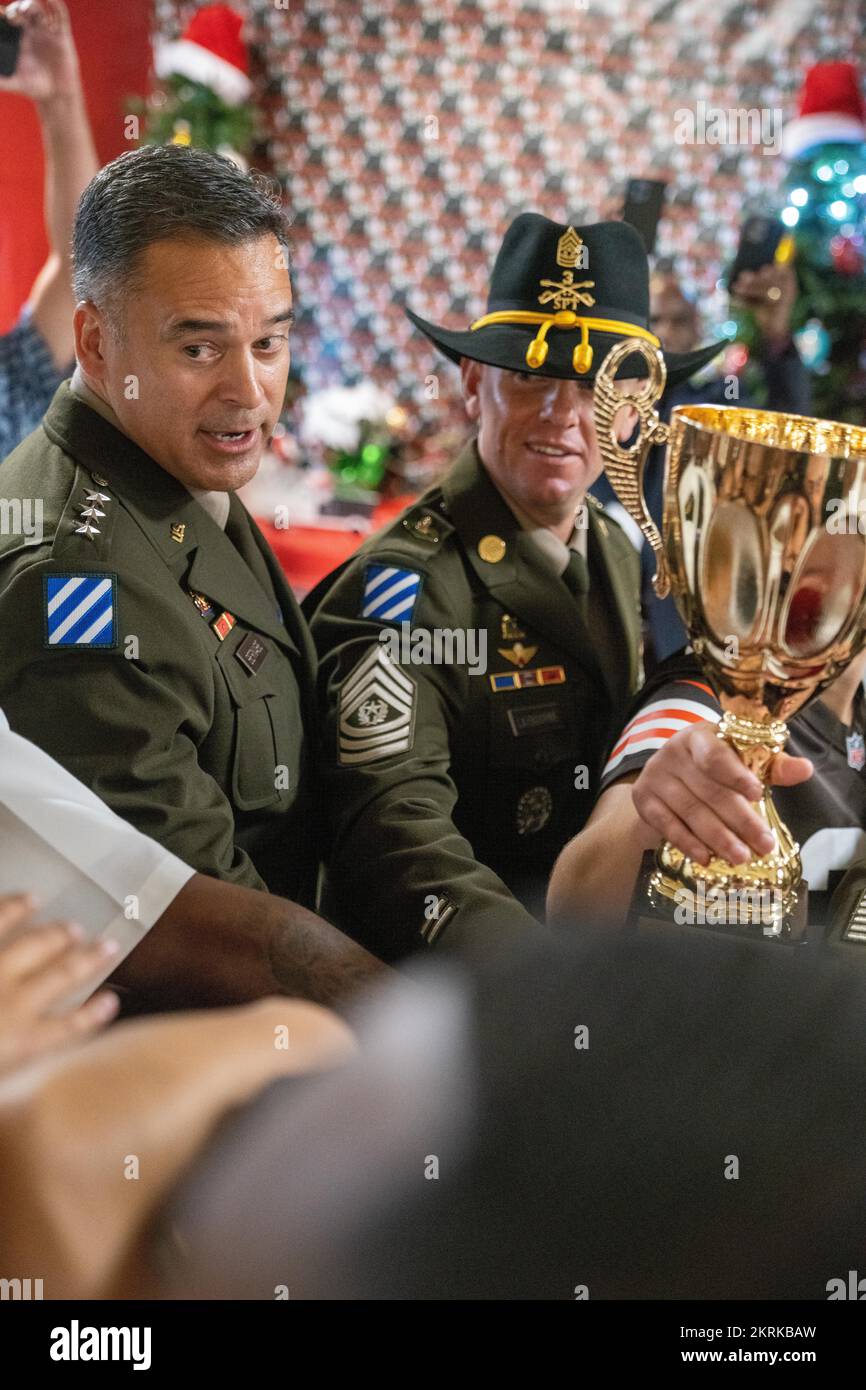 ÉTATS-UNIS Le lieutenant général Sean Bernabe, commandant du corps d ...