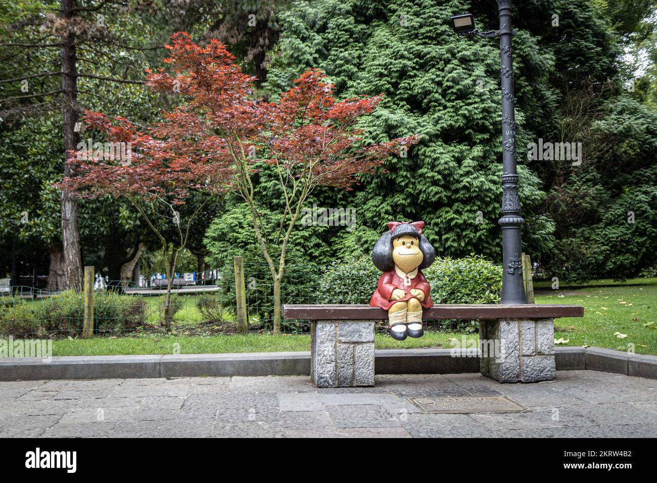 Mafalda sculpture statue Banque de photographies et d’images à haute ...