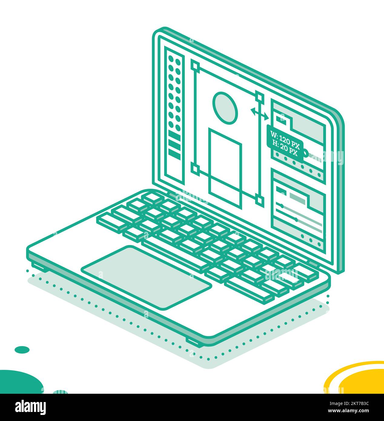 Affichage unique Banque d'images vectorielles - Alamy